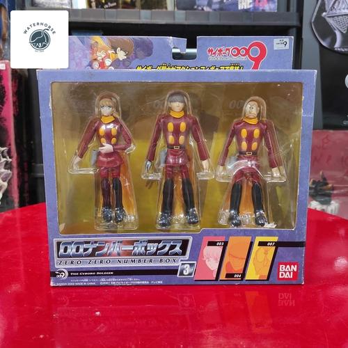 Jual Cyborg 009 - The Cyborg Soldier - Zero Zero Number Box 3 - Bandai ...