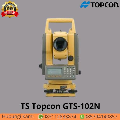 Jual Total Station Topcon GTS 102N / Topcon GTS102N / GTS-102N Baru ...