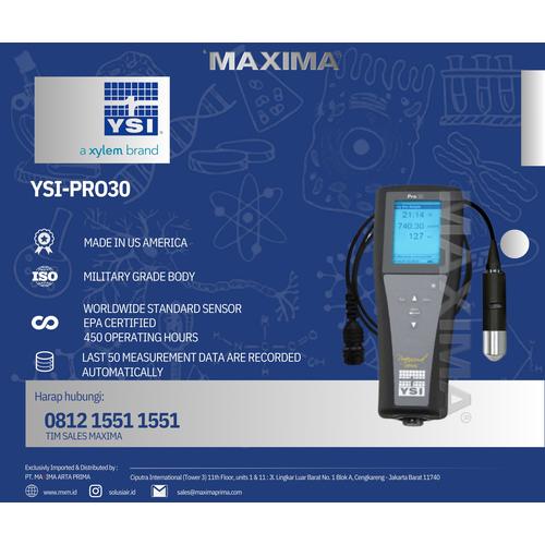 Jual YSI PRO30 (Conductivity Meter + Cond/Temp 4M Cable Assembly) - Jakarta Barat - MAX1MA ...