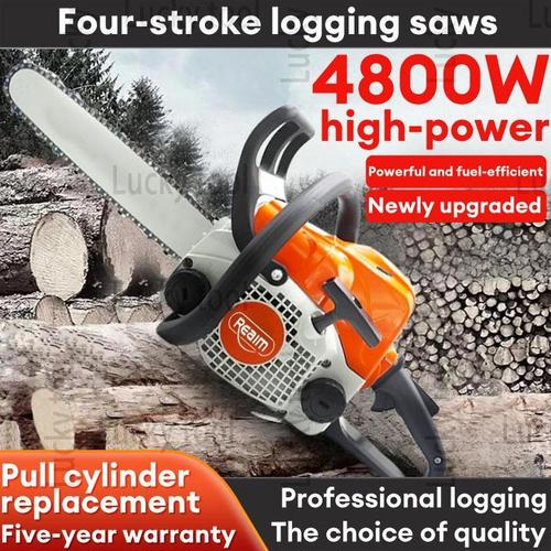Jual Mesin Potong Kayu 52CC 20" Chainsaw 2Tak Untuk Gergaji Mesin Mesin ...