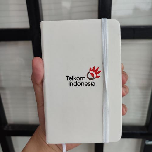 Jual [BISA CUSTOM] Pocket Notebook A6 Strap Tali Bisa Custom Nama Logo ...
