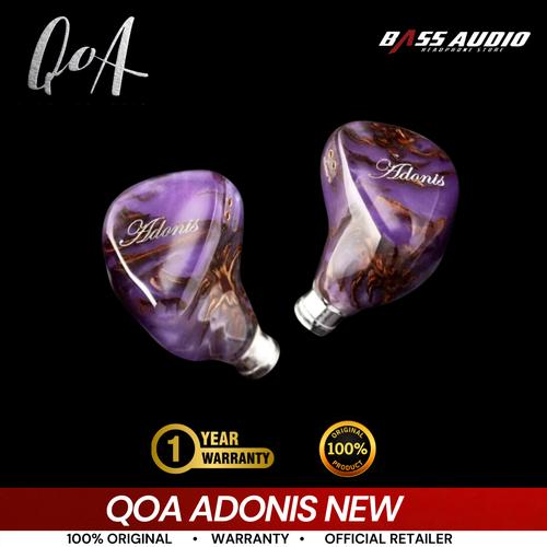 Jual QoA Adonis New 3 Hybrid IEM Knowles BA + Custom BA + 9.2mm Dynamic ...