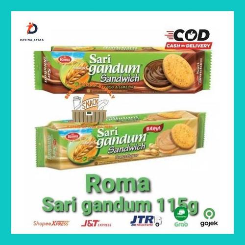 Jual Dav`^ ( Berkah ) Roma Biskuit Sari Gandum Peanut Butter Susu ...