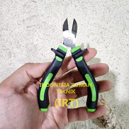 Jual TEKIRO Tang Potong Mini 4.5 inch / Diagonal Mini Pliers 4.5" PL ...