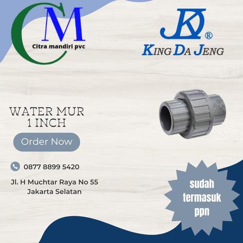 Jual Fitting Pvc Kdj Water Mur Sok 1 - Union Socket - Taiwan - Jakarta ...