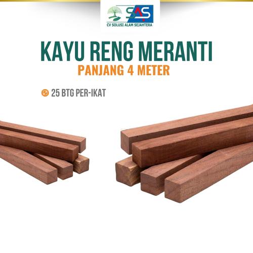 Jual Kayu Reng Meranti Ukuran 3x4 | 12 Batang/ikat - Kota Depok ...