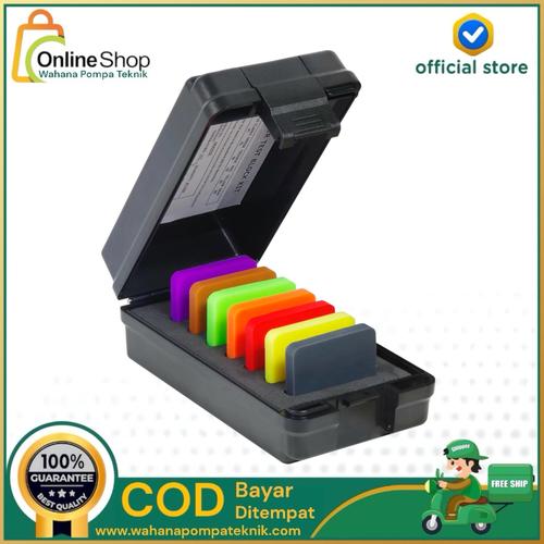 Jual Durometer Test Block Kit Shore A Hardness Tester Rubber Plastic ...