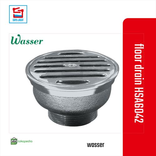 Jual Floor Drain WASSER HSA6042 / Saringan Lantai Kamar Mandi HSA 6042 ...