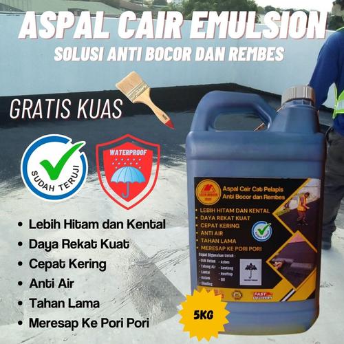 Promo Cat Pelapis Genteng Dinding Anti Bocor Aspal Cair Dak Talang Air ...