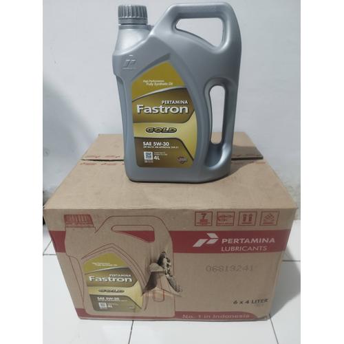 Jual Oli Mesin Full Syntethic Pertamina Fastron Gold SAE 5W-30 API SN ...