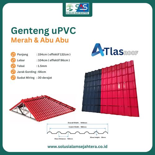 Jual Genteng UPVC merk Atlas Roof - Genteng Merah - Kota Depok - ALAM ...