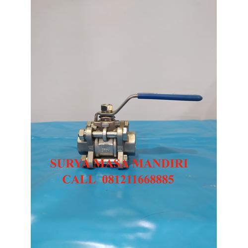 Jual BALL VALVE TREE PIECES SS 316 1/2'' SW - Kota Surabaya - Surya ...