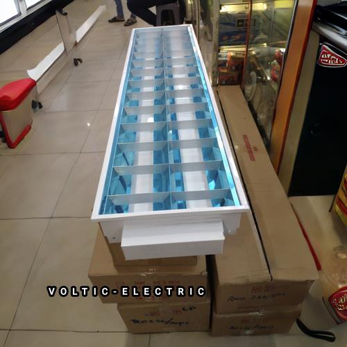 Jual KAP LAMPU RM AKUSTIK INBOW 2X36 HOUSING LAMPU TL RM KONDE 2X36 ...