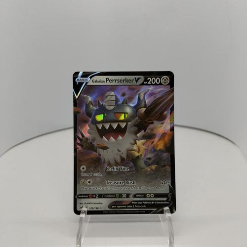 Jual Pokemon GALARIAN PERRSERKER V TCG LOST ORIGIN #129/196 EN ...