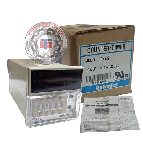 Jual Counter Timer FX4S Autonics Original Made in Korea Counter Timer ...