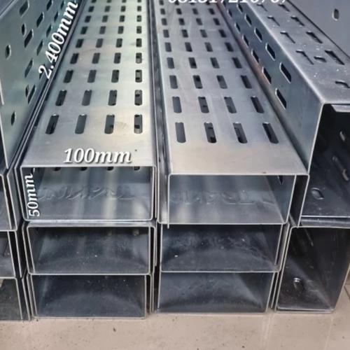 Jual Kabel Tray Hotdip Tipe U ukuran 100x50x2400 Cable Tray 100x50 ...
