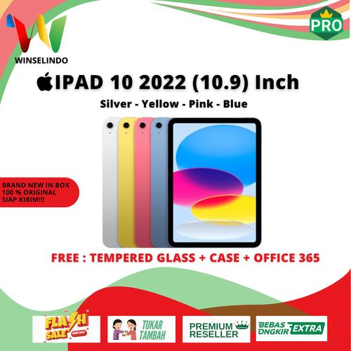 Jual iPad 10 2022 10.9 64GB 256GB WiFi Cell Blue Yellow Pink Silver Resmi - 256GB WIFI, Blue No ...