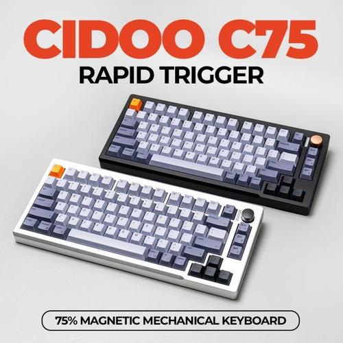 Jual CIDOO C75 - Pre-built 75% 81 keys Hall Effect Rapid Trigger ...