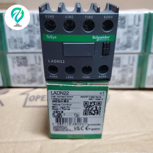 Jual LADN22 Auxiliary kontak bantu 2n0 + 2nc schnider / schneider ...