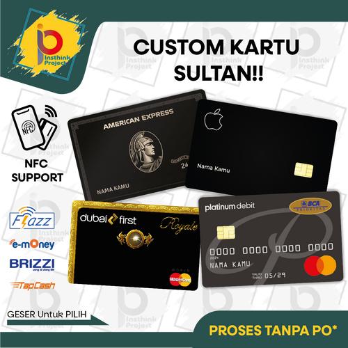 Promo Custom card design suka suka, cetak foto, bukan Stiker, langsung ...