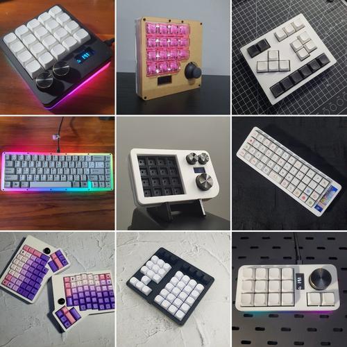 Jual Custom Order mechanical keyboard macropad hotswap design build ...