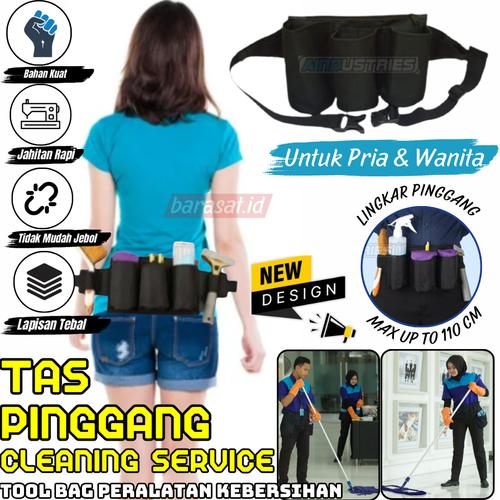 Promo Bag Pinggang Perkakas Office Boy Cleaning Service Tas Sabuk ...
