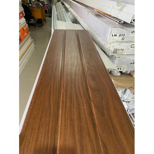 Jual Plafon PVC doff laminate serat kayu jati coklat tua 30002 - 3 ...