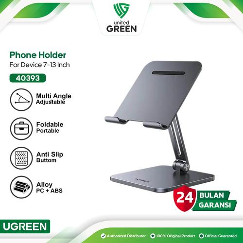Jual UGREEN Desktop Aluminium Foldable Handphone Tablet Tab Ipad Stand ...