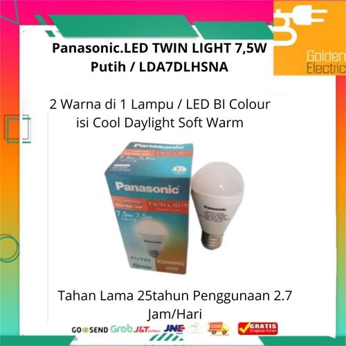 Jual Lampu Panasonic.LED TWIN LIGHT.2 Warna di1 Lampu 7.5w-7.5w.Warna ...