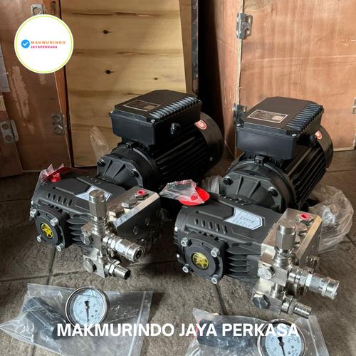 Jual POMPA PLUNGER SWRO 8LPM 100BAR HIGH PRESSURE SEA WATER POMPA ...