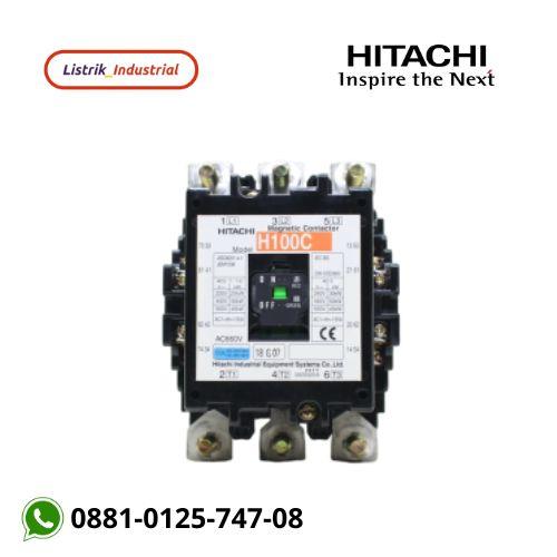 Jual contactor Hitachi H 125 C Ready Voltase 110, 220, 24, 48V ...