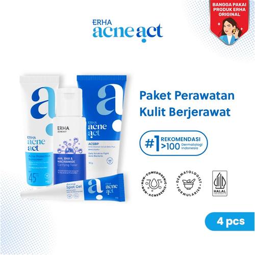 Promo ERHA Bundle Acneact Acne Care Lab Series - Jakarta Barat ...