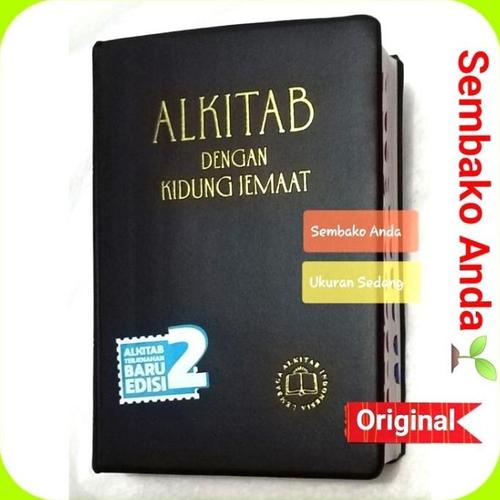 Jual Alkitab Dengan Kidung Jemaat Ukuran Sedang Terjemahan Baru Edisi 2 ...