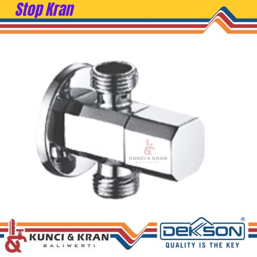Jual Stop Kran Dekkson Stop SV 8004-2 Chrome polish Stop Valve 2 Out ...