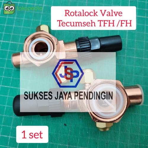 Jual Rotalock Valve Compressor Tecumseh TFH dan FH Drat - Jakarta Barat ...