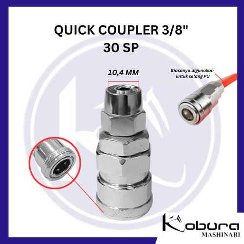 Jual Quick Coupler 30 SP Coupler Connector 3/8" Inch Sambungan Selang ...