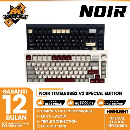 Promo NOIR TIMELESS82 V2 SPECIAL EDITION MECHANICAL WIRELESS Gaming ...