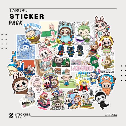 Jual Stiker/Sticker Pack "LABUBU" | High Quality | vinyl | murah ...
