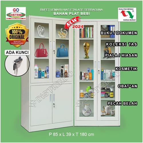 Promo Distrindo - Lemari Hias Etalase Tas / Lemari Kosmetik / Lemari ...