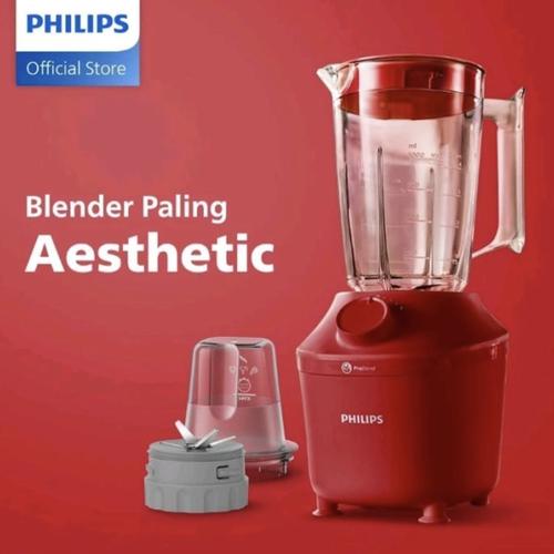 Jual PHILIPS Blender 3000 Series - HR2042/03 Kapasitas 1L (Merah) - Kab ...