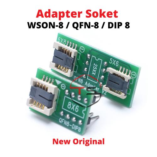 Jual Adapter Socket Soket Jepitan IC Bios WSON8 DIP8 QFN8 WSON DIP QFN ...