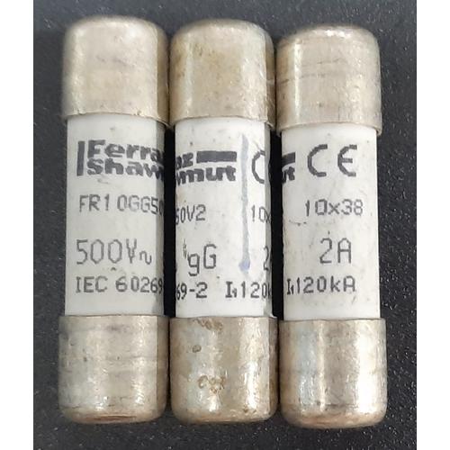 Jual Fuse 10x38 2A FR10GG50V2 Ferraz Shawmut gG 120kA 500V - Jakarta ...
