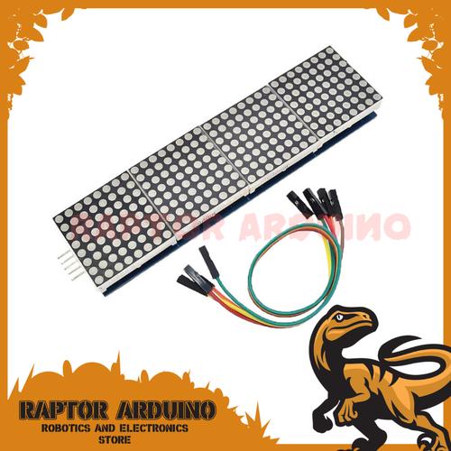 Jual MAX7219 Dot led matrix MCU control LED Display module for Arduino ...