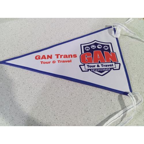 Jual Bendera Travel/Bendera Custom Travel/Bendera Segitiga - Kota ...