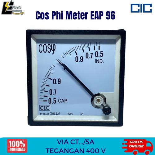 Jual COS PHI METER / POWER FACTOR EPF96 400V CIC - Jakarta Pusat ...