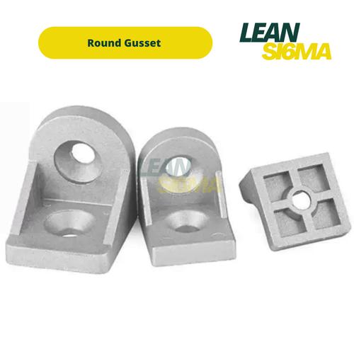 Jual Aluminium Round Bracket Corner Siku Bulat 2020 3030 4040 Rounded ...