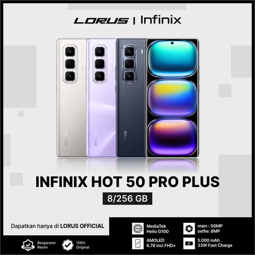 Jual Infinix Hot 50 Pro Plus 8/256 GB Garansi Resmi - Black - Kota Padang - Lorus Official ...
