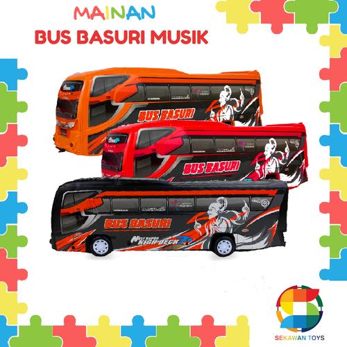 Jual MAINAN ANAK BUS BASURI MAINAN VIRAL BUS TELOLET BP19 - Orange ...