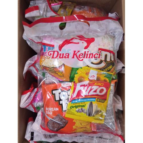 Jual Paket Snack ringan brand Dua Kelinci / Paket Snack Ulang Tahun Anak isi 10pcs - Jakarta ...