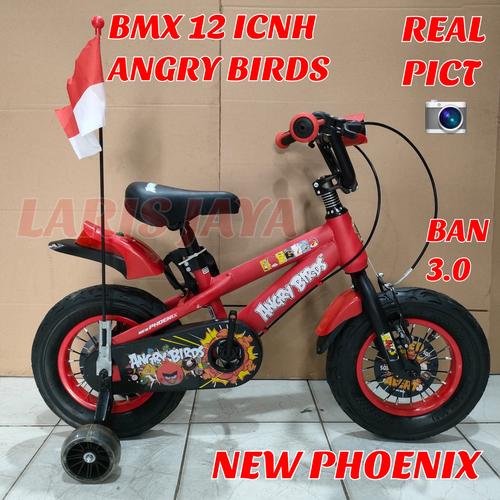 Jual SEPEDA ANAK BMX 12 INCH PHEONIX NP-2208AT BAN 3.0 SEPEDA BMX 12 INCH PHOENIX BAN JUMBO ...